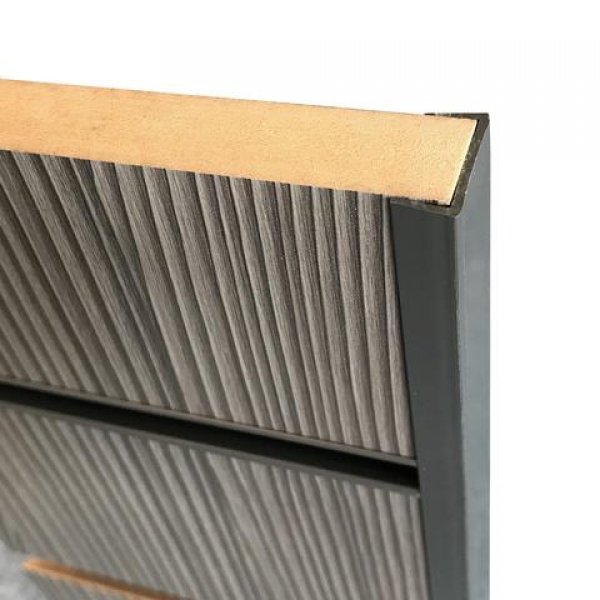 Slat Wall Clip on Edge Trim | Alfen